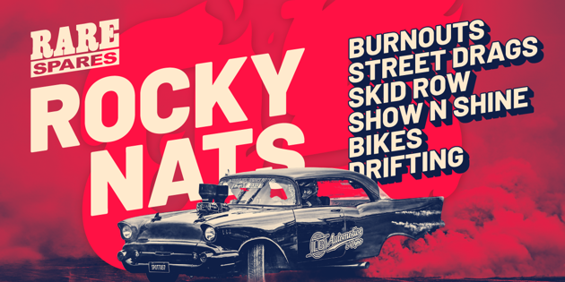 Rare Spares Rockynats 05 Tickets at Various Locations (Rockhampton CBD ...