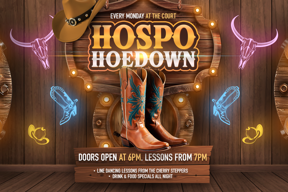 Gig: Hospo Hoedown: 12th January 2026 | The Music