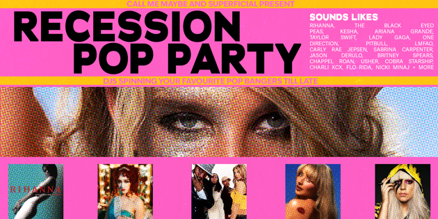 Recession Pop Party - Cleveland Tickets at Cleveland Sands Hotel ...